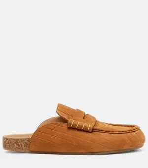 JW Anderson Stitch Suede Mules