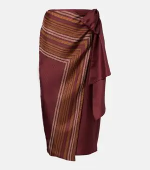 Silk Wrap Skirts