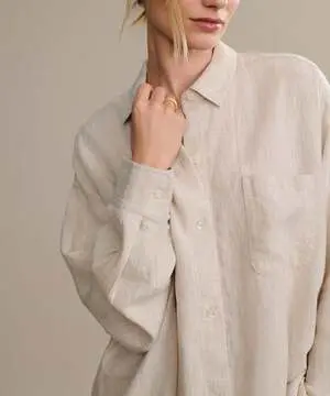 Jenni Kayne Linen Colby Shirt