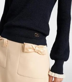 Valentino Garavani Cotton-blend Sweater