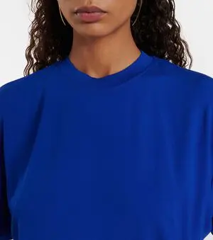 FERRAGAMO Draped Jersey T-shirt Dress