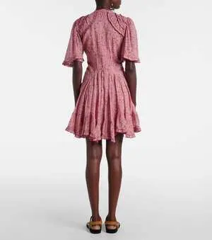 MARANT ETOILE Celyn Ruffled Mini Dress