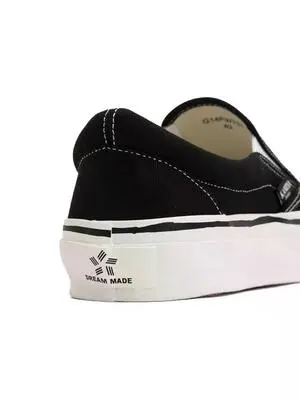 KAMIYA Cornell Vulcanized Slip-on Sneakers - Black