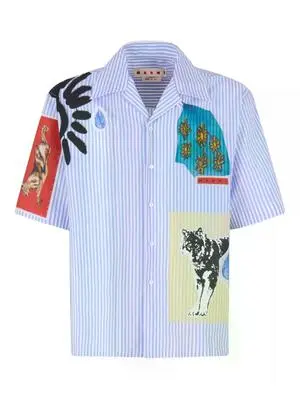 Marni Patchwork Shirts For Men