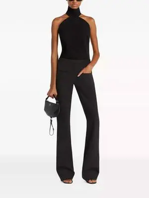 COURREGES Sleeveless Top - Black