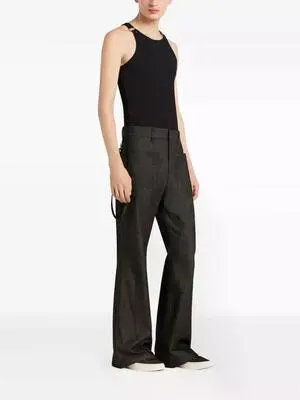 COURREGES Bootcut Jeans With Patch Pockets