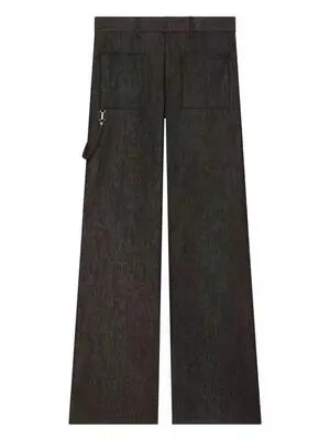 COURREGES Bootcut Jeans With Patch Pockets