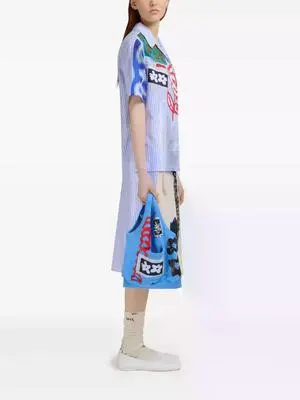 Marni Graphic-print Cotton Skirt
