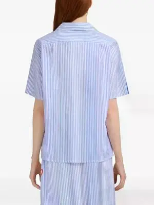 Marni Patchwork Embroidered Short-sleeve Shirt