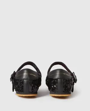 Stella McCartney Ryder Sequin Ballet Flats