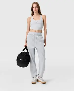 Stella McCartney Truestrength Yoga Cropped Tank - Grey