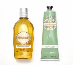 L'OCCITANE Moisturizing Almond Set W/shower_oil & Hand Cream - One-color