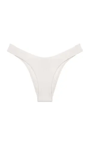 VIX PAULA HERMANNY Giulia Brazilian Bikini Bottom - White