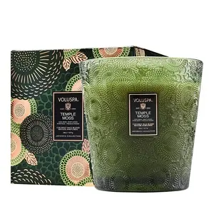 Voluspa Temple Moss 3 Wick Hearth Candle, 38 Oz - No Color