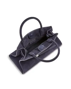Veronica Beard Suede Dash Bag - Navy