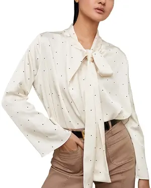Reiss Tie Detailed Blouses