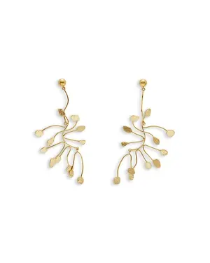 Cult Gaia Ilaria Statement Earrings - Gold