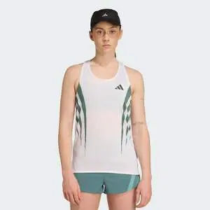 White Running Singlets for Men