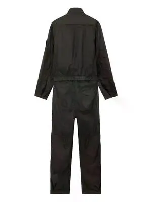 Stone Island Long-sleeved Jumpsuit With Pockets