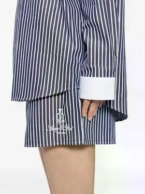 SPORTY & RICH Vendome Striped Shorts