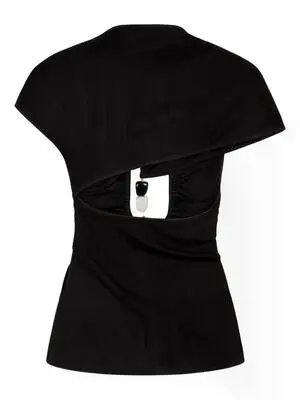 Christopher Esber Cut-out Ribbed Top