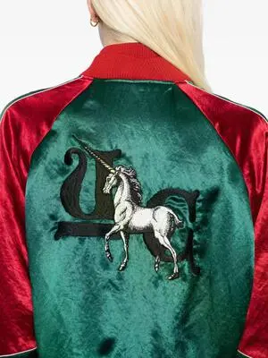 UNDERCOVERISM Unicorn-embellished Bomber Jacket