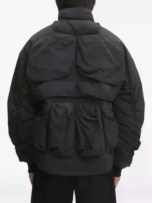 A. A. SPECTRUM Multi-pocket Padded Jacket - Black