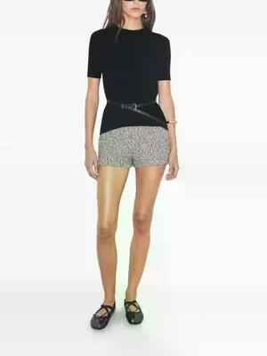 Tory Burch Tweed Speckled Shorts