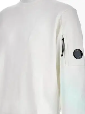 C.P. COMPANY Pocket-detail Crew-neck Sweatshirt - White