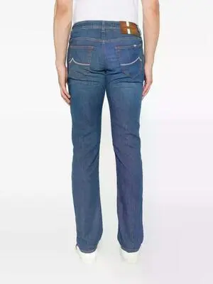 Jacob Cohen Slim-fit Jeans With Pocket Detail