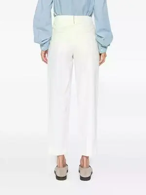 Brunello Cucinelli Pleated Cropped Trousers