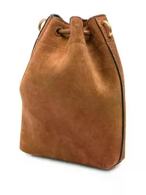 JIMMY CHOO Cinch Drawstring Bucket Bag