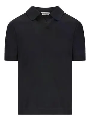 GOES BOTANICAL Short-sleeve Polo Shirt - Blue