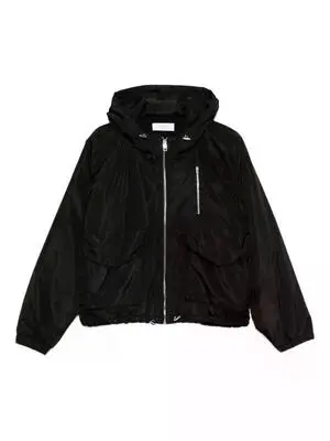 IRO PARIS Hooded Bomber Jacket With Pockets