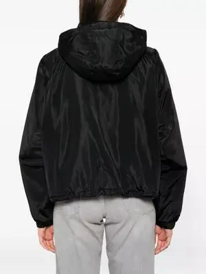 IRO PARIS Hooded Bomber Jacket With Pockets