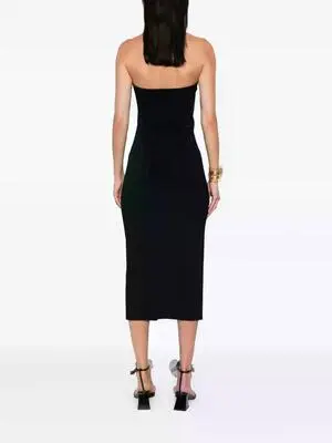 ANINE BING Strapless Midi Dress