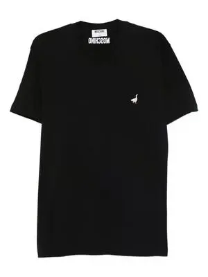 Moschino Embroidered-goose T-shirt
