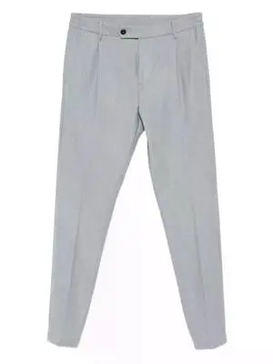 Eleventy Pleated-front Trousers