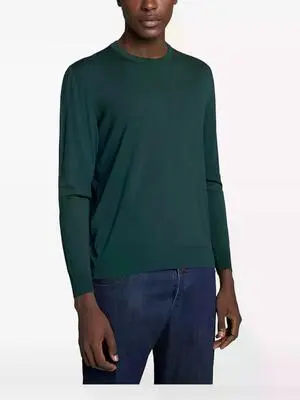 Kiton Round-neck Long-sleeve T-shirt