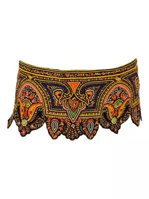 Etro Bead-embellished Cropped Top