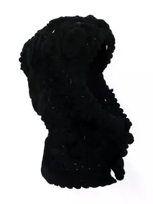 COMME DES GARÇONS TAO Floral Back-slit Balaclava