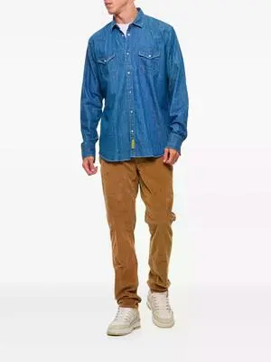 B.D.BAGGIES Button-fastening Chest-pocket Shirt