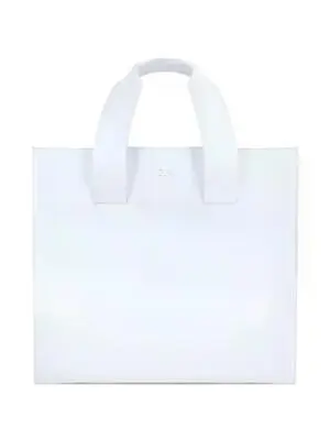 QUIRA Double-handle Tote Bag - White