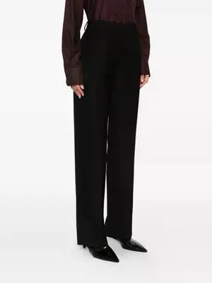 TOTEME Pleated Trousers - Black