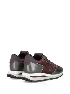 Philippe Model Metallic Running Sneakers - Red
