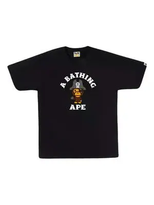 A BATHING APE Milo Pirate T-shirt - Black