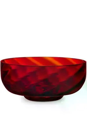 Dolce & Gabbana Murano Glass Hand-blown Ice Cream Bowls - Red