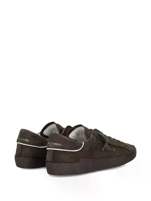 Philippe Model Suede Lace-up Sneakers - Brown