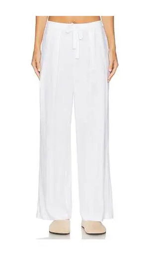 Eberjey Linen Blend Relaxed Pant