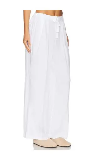 Eberjey Linen Blend Relaxed Pant